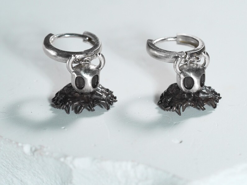 Ho.ll.ow K.ni.g.h.t Ring Handcrafted – Solid 950 Silver – Fantasy Indie ...