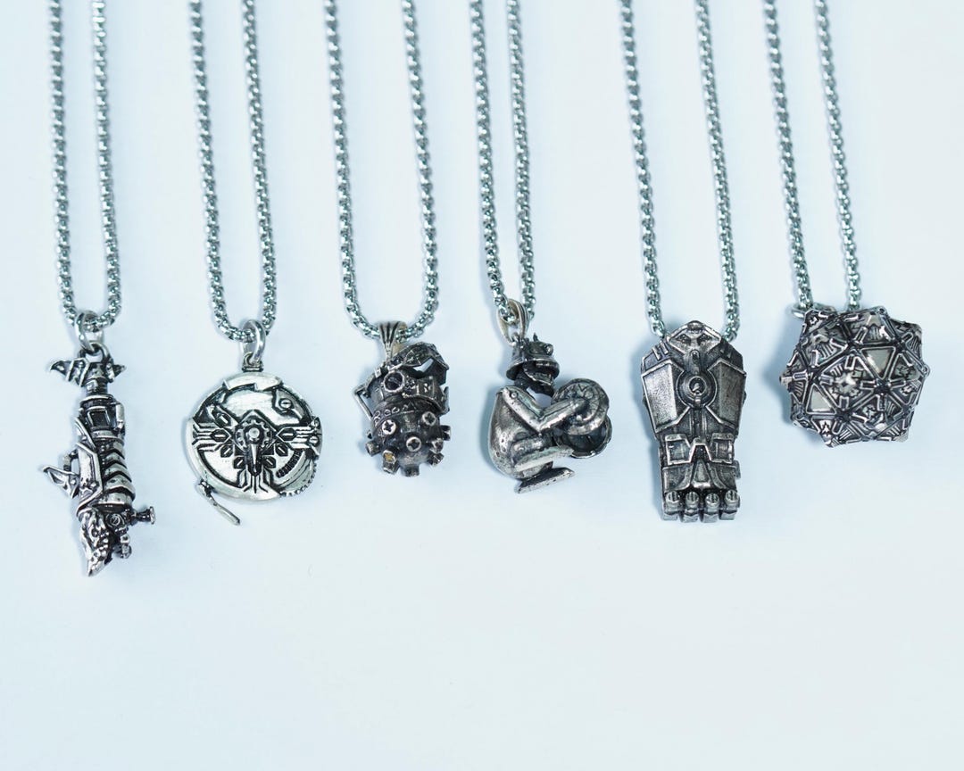 EXCLUSIVE Arcane League of Legends Silver Necklace, LOL Jewelry for ...