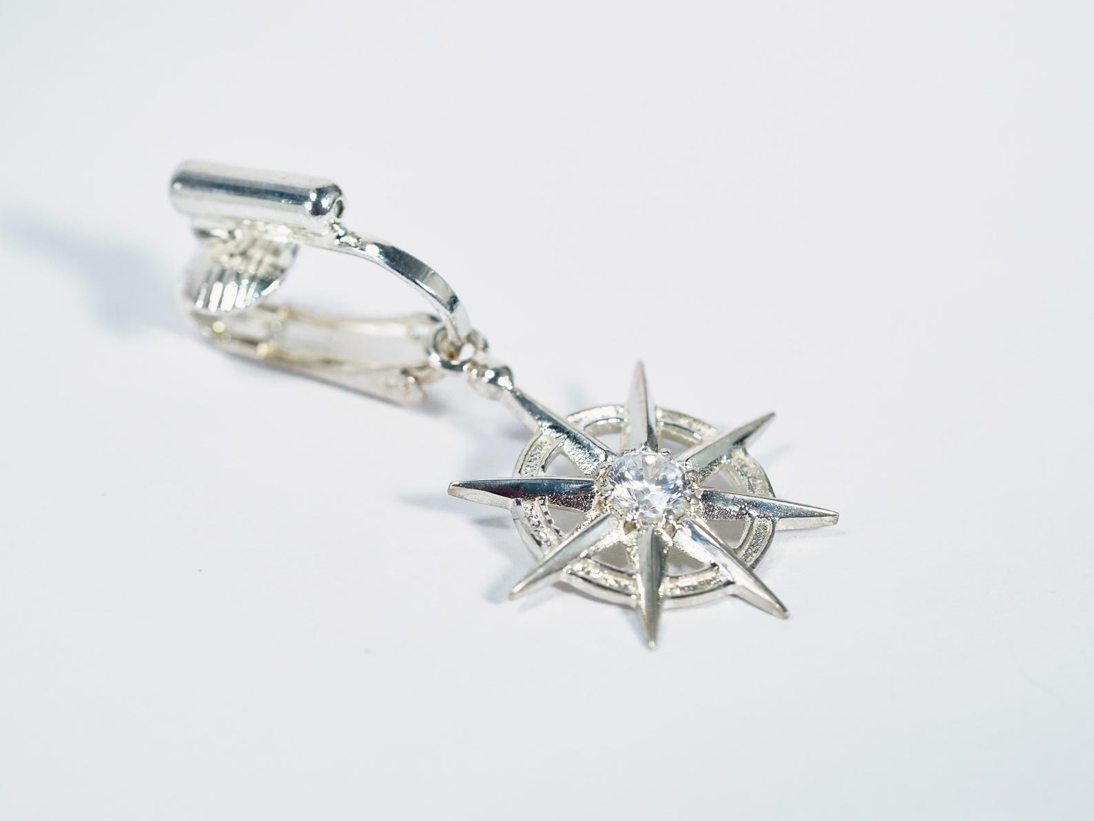 PREMIUM Fanmade Gale’s Earring From Baldur's Gate 3, Handmade Silver ...