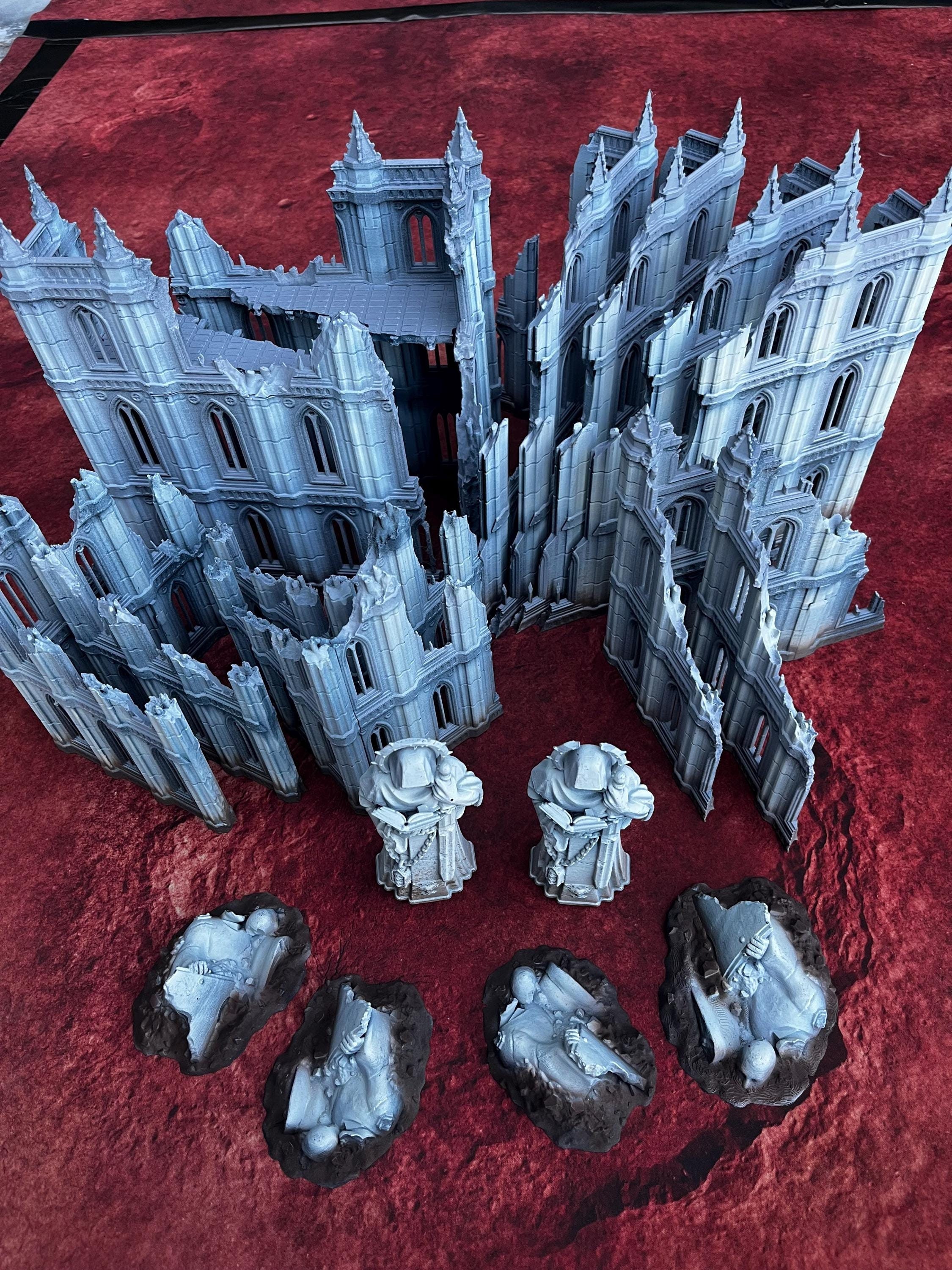 Grimdark Sci-fi Gothic Terrain Set - Etsy