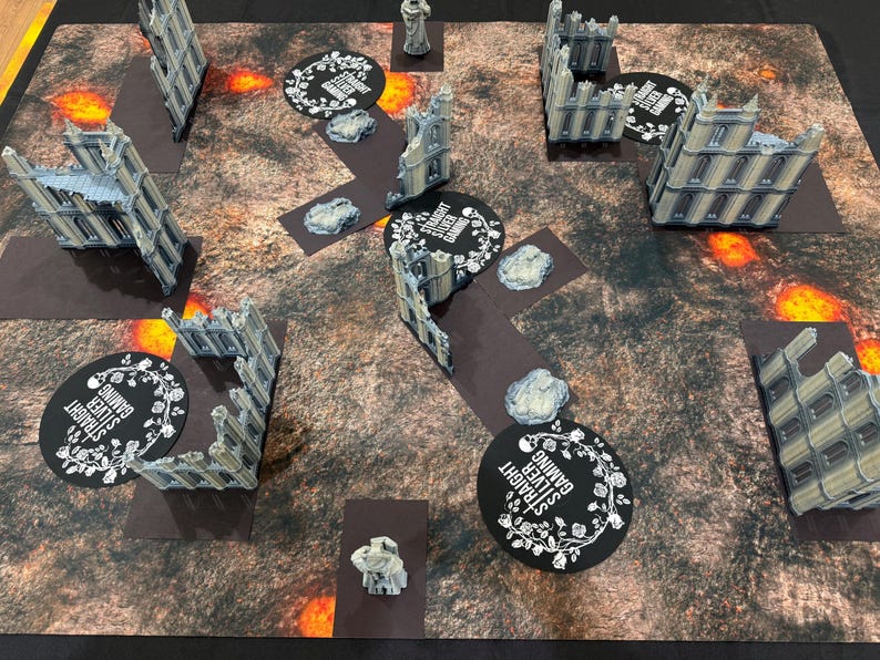 Grimdark Sci-fi Gothic Terrain Set - Etsy