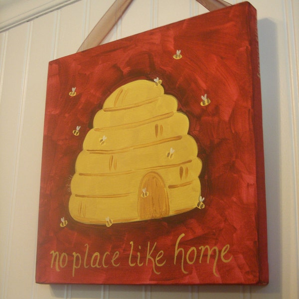 Hand Painted Hive - Etsy
