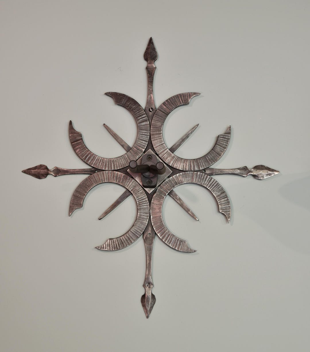 Unique Heavy Metal Guitar Hanger, Wrought Iron, Hand-forged by ...