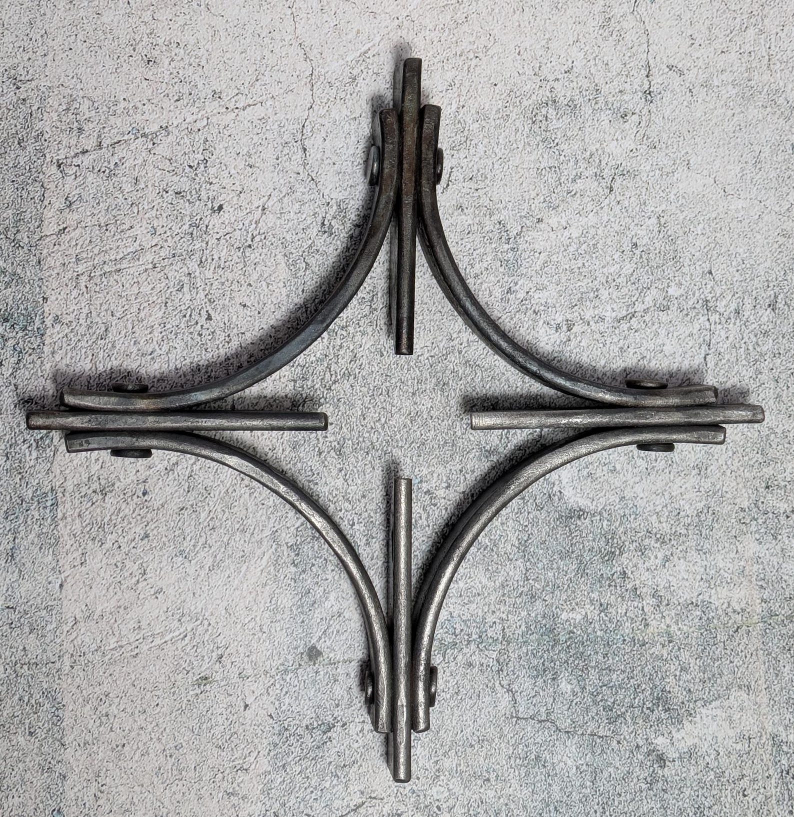 Forged Iron Trivet / Pot Stand, Medieval Style, Handmade by Blacksmith ...