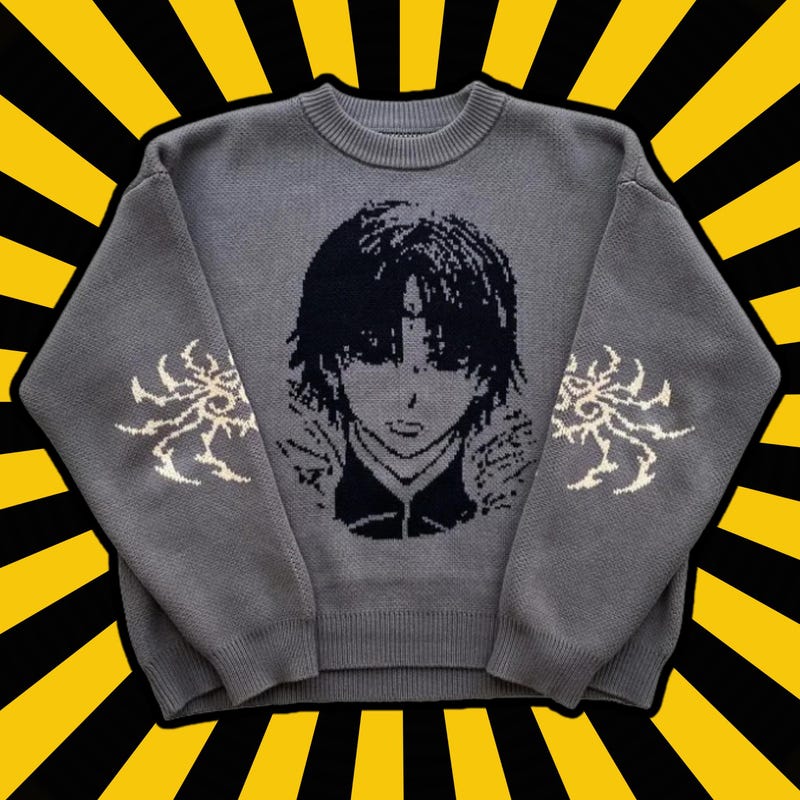 Anime Sweater - Etsy