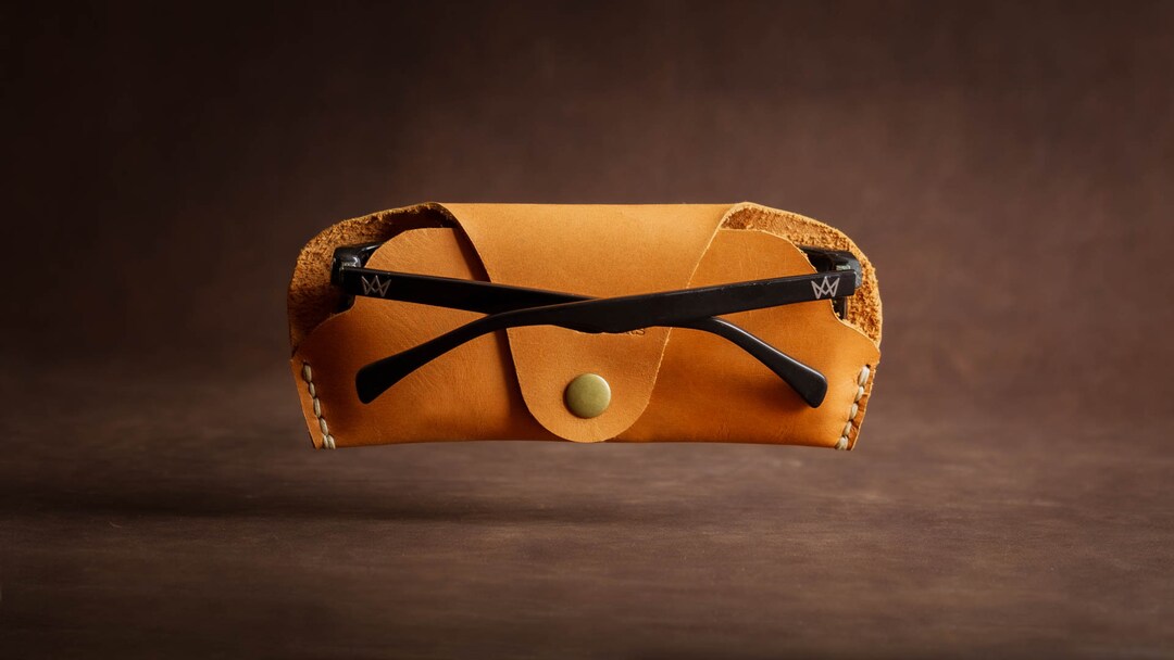 Sunglasses Case - Soft Glasses Case - Leather Sunglasses Case - Slim ...