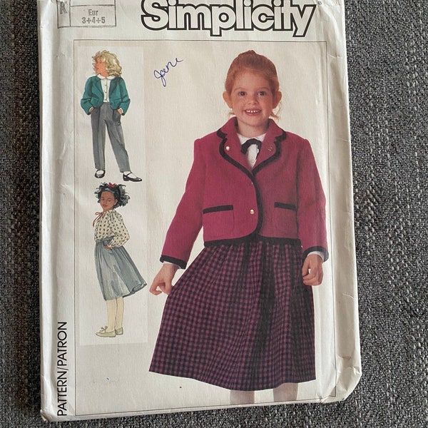 Simplicity Childs Clothes Vintage - Etsy
