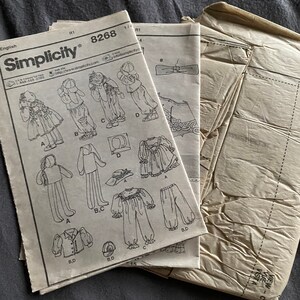 Simplicity 8268 Sewing Pattern Doll Clothes Home Decore Childrens Wear ...