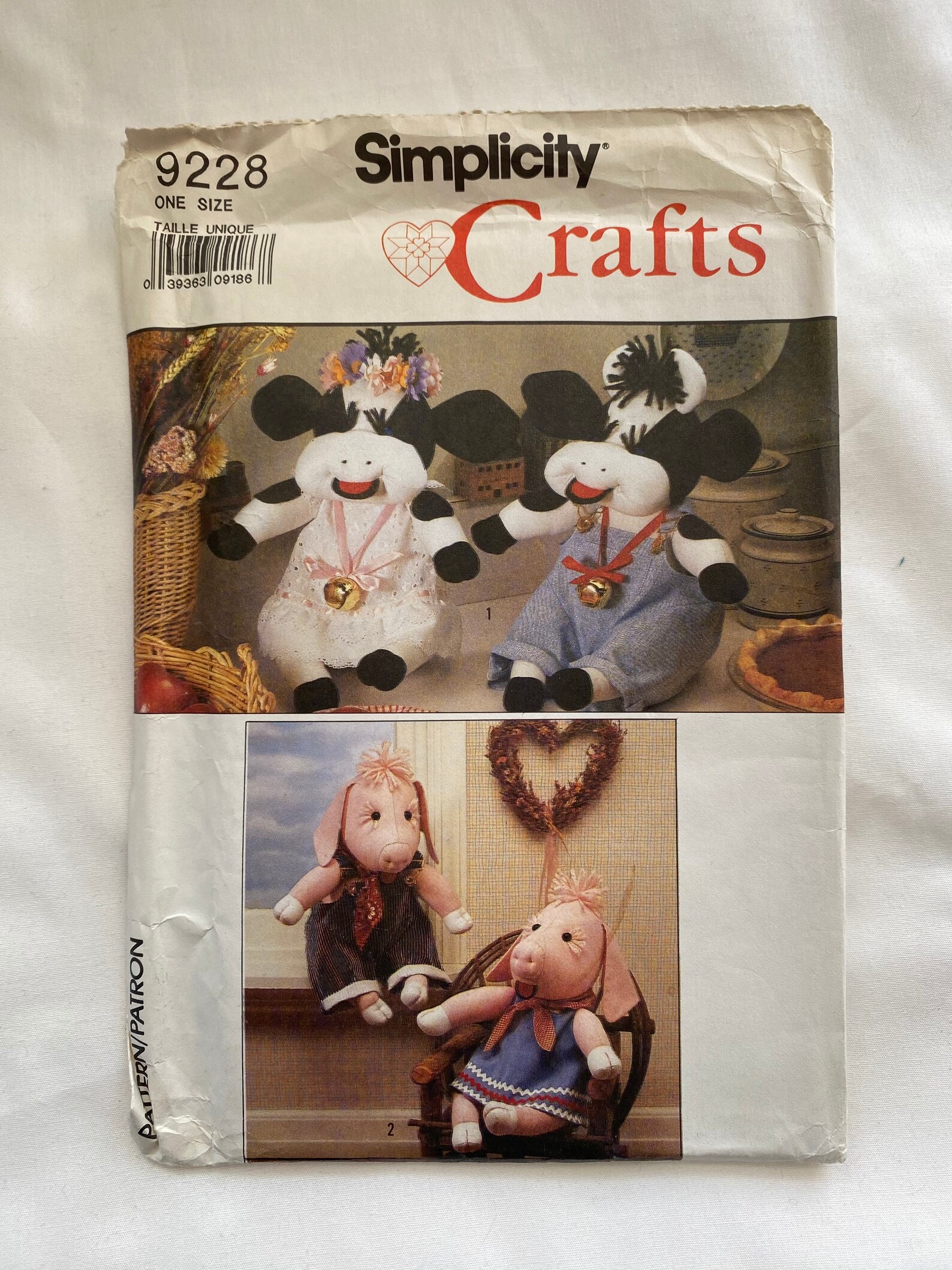 Simplicity 9228 Sewing Pattern,arts and Crafts Project Pattern,make ...