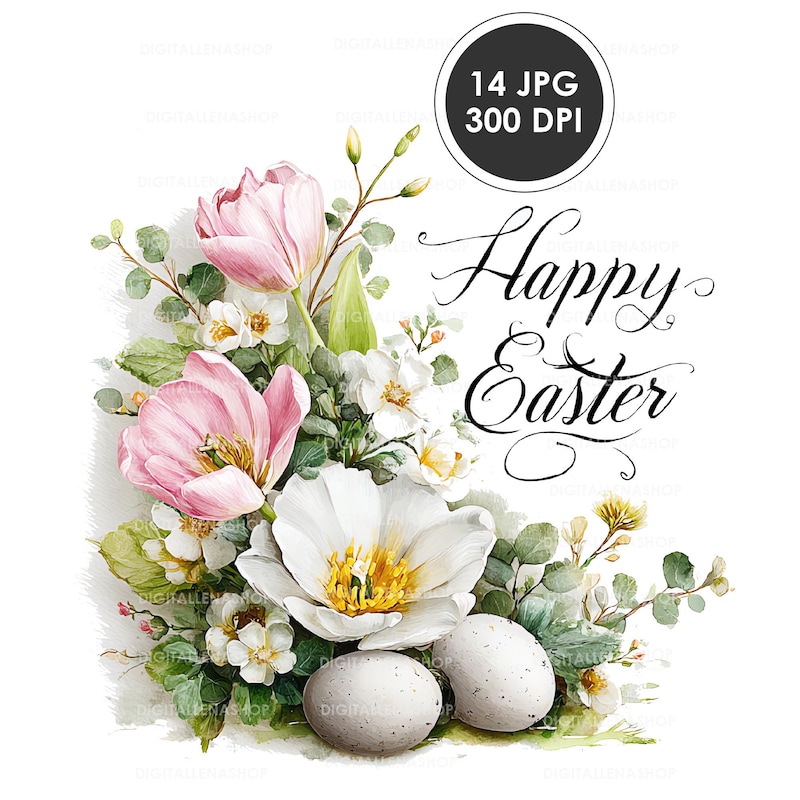 Easter Clipart Etsy - Etsy UK