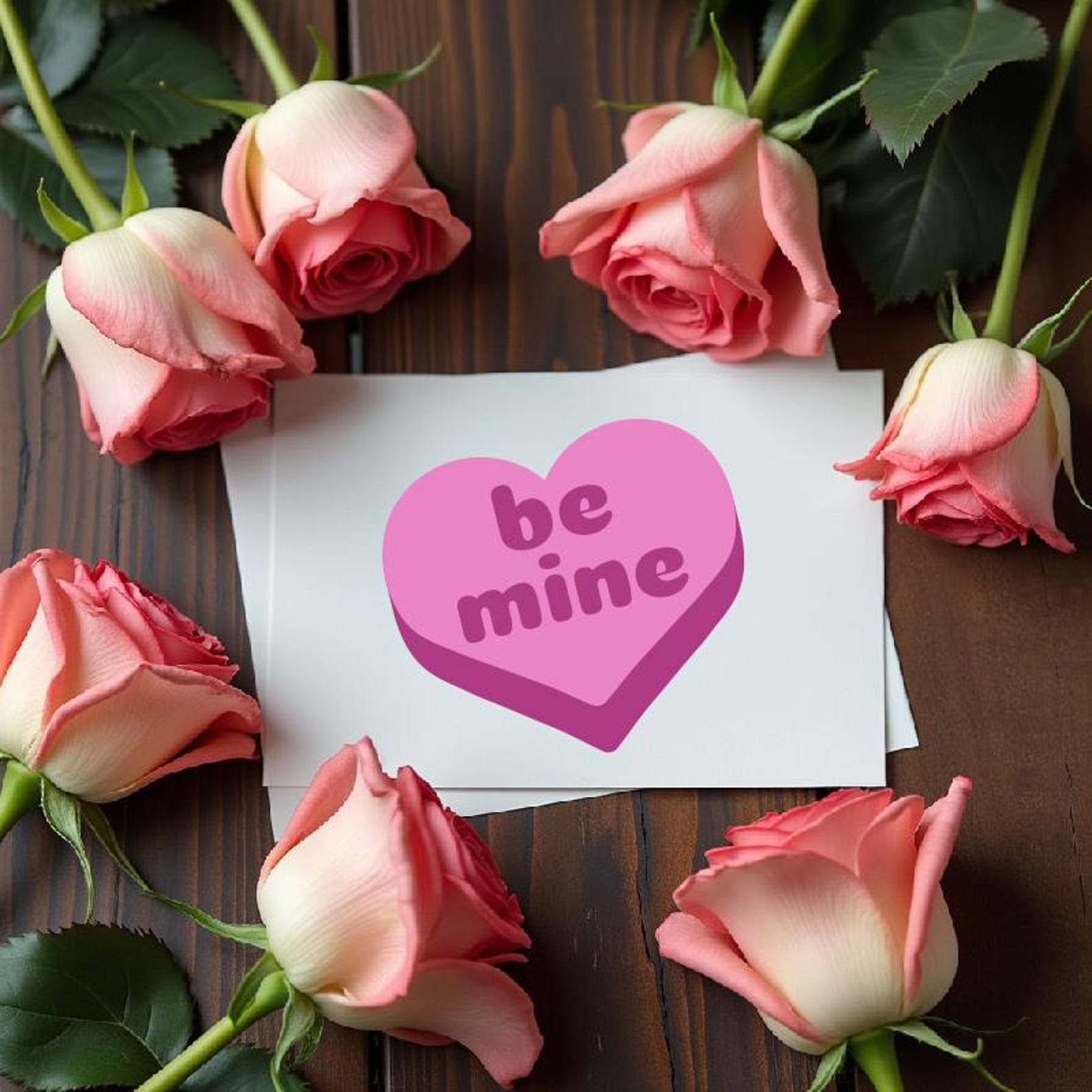 Candy Hearts SVG PNG: Valentine's Day Clipart for Cricut - Etsy