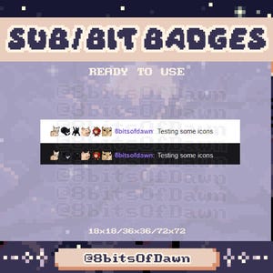 Silly Cat Meme Bit/sub Twitch Badges - Ready to Use - Instant Download ...