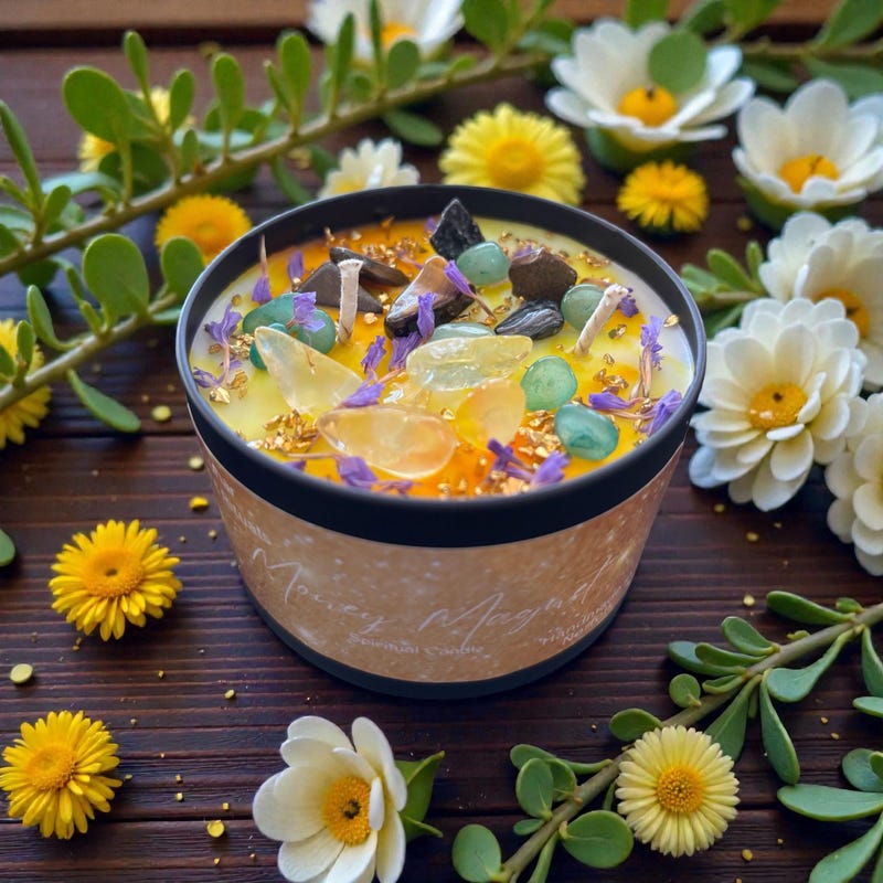 Money Crystals and Candles - Etsy UK