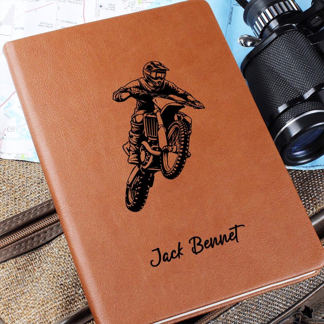Personalized Motocross Journal, Custom Motorcycle Journal, Dirtbike ...