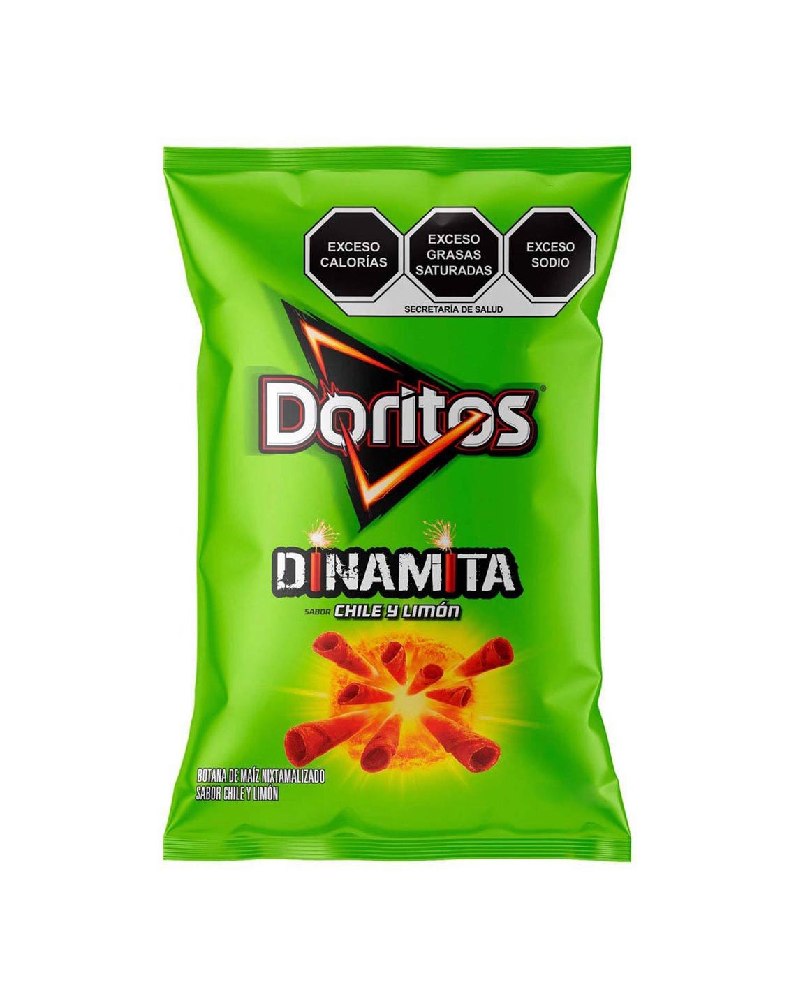 Doritos Dinamita Sabritas Mexican Chips (BOX WITH 5 BAGS) 61 Grams - Etsy