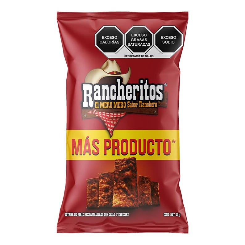 Rancheritos Sabritas Mexican Chips (BOX WITH 5 BAGS) 60 Grams - Etsy