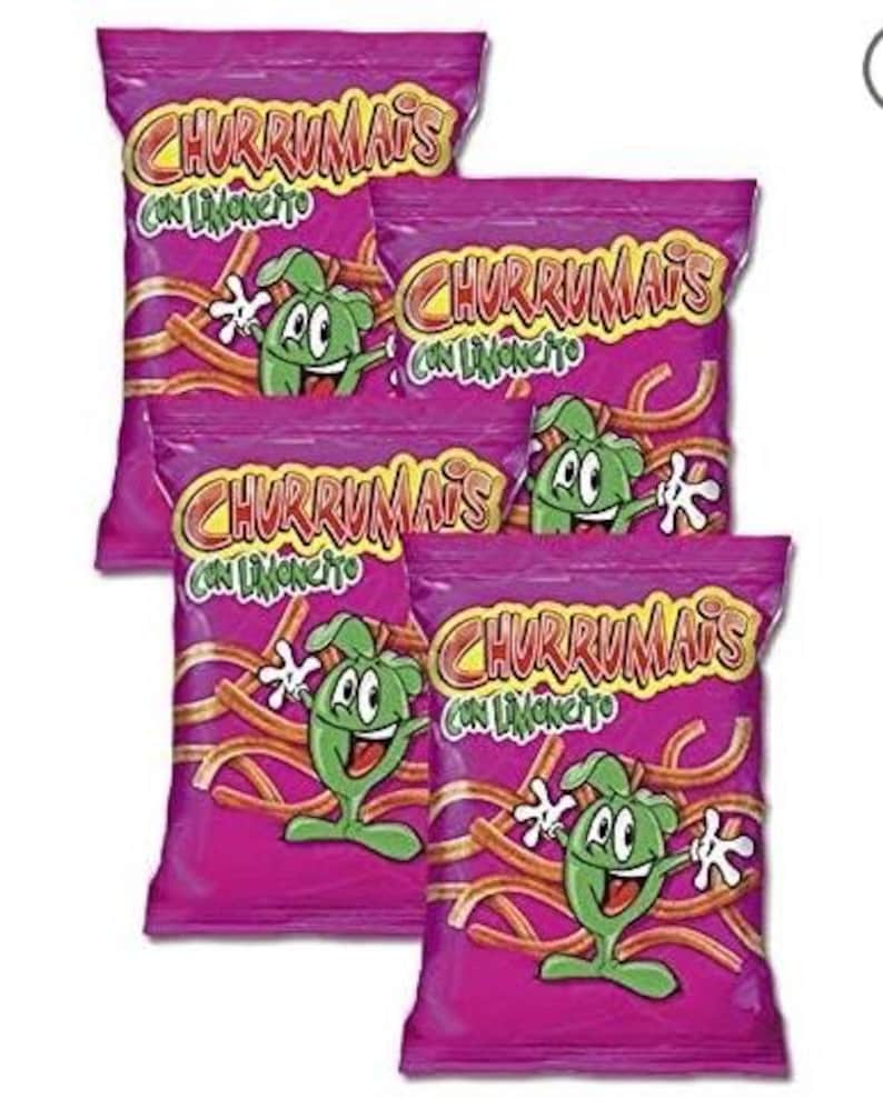 Churrumais Sabritas Mexican Chips (BOX WITH 4 BAGS) 58 Grams - Etsy
