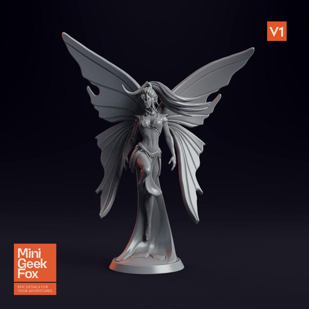 Fairy Pixie - Enchanting Fantasy Miniature, Dnd Fairy, Tabletop RPG ...