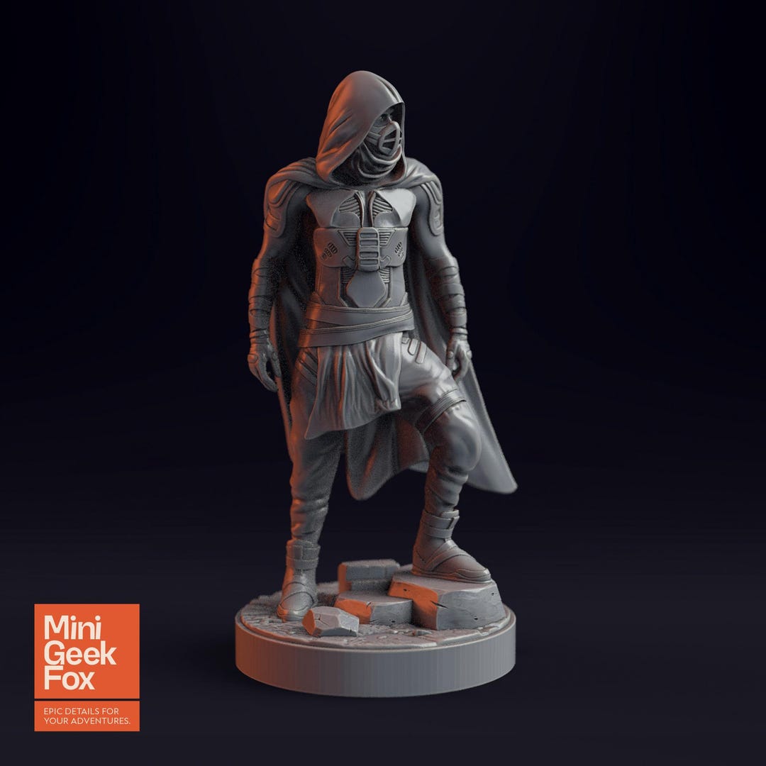 Spy Miniature - Epic Stealth Operative Inspired by Dune - Etsy