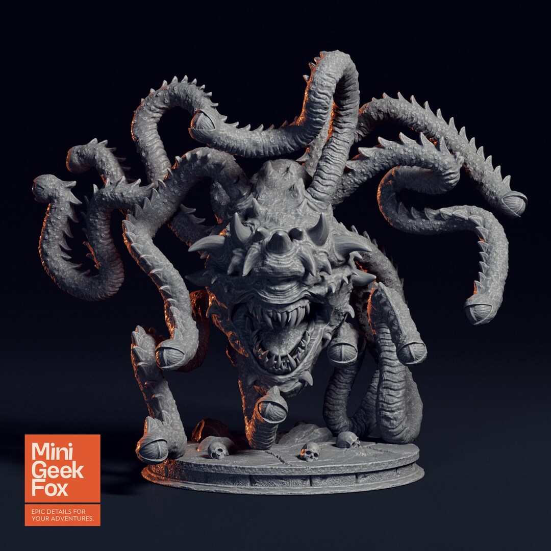 Lord of the Beholder - the Iconic Eye Tyrant - Dnd Miniature, Tabletop ...