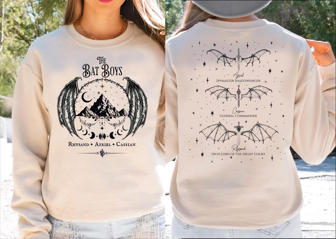 The Bat Boys Sweatshirt & Hoodie, the Bat Boys the Night Court Acotar ...