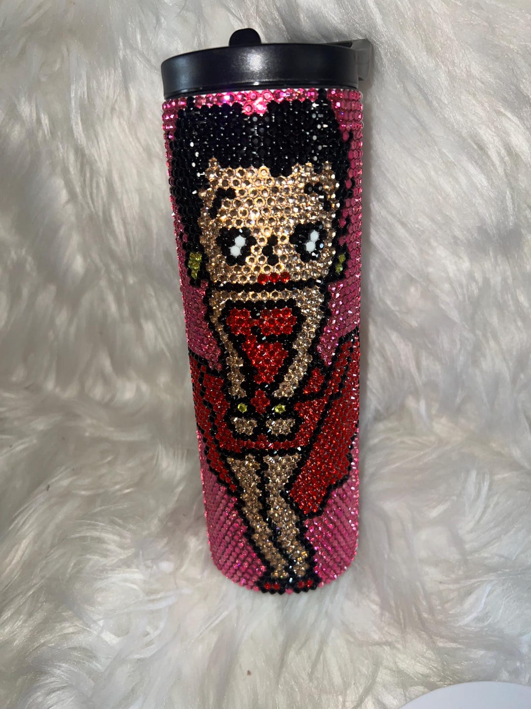 Betty Boop Rhinestone 20oz Tumbler - Etsy