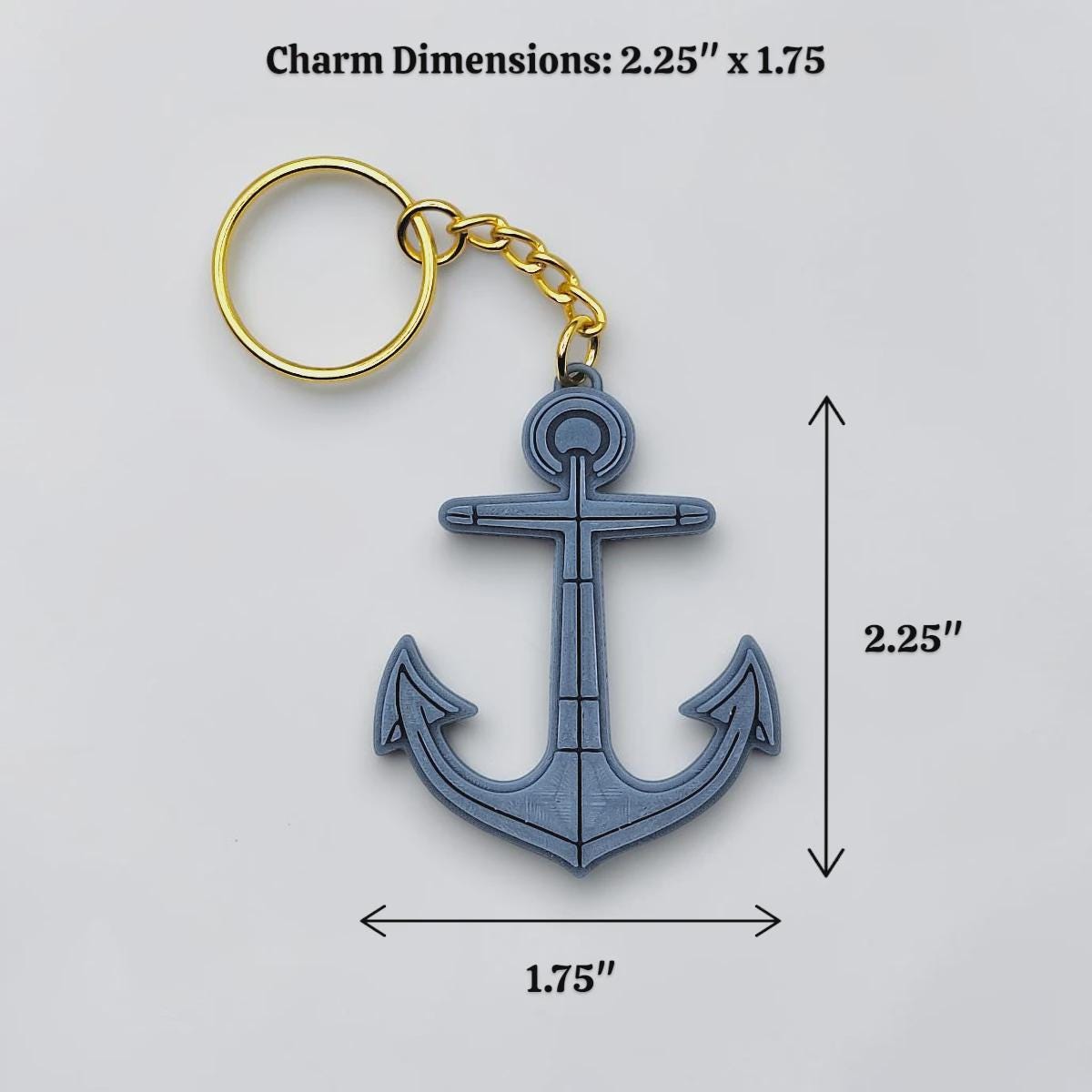 Anchor Keychain: Nautical Themed Charms for Ship Lovers, Handmade in ...