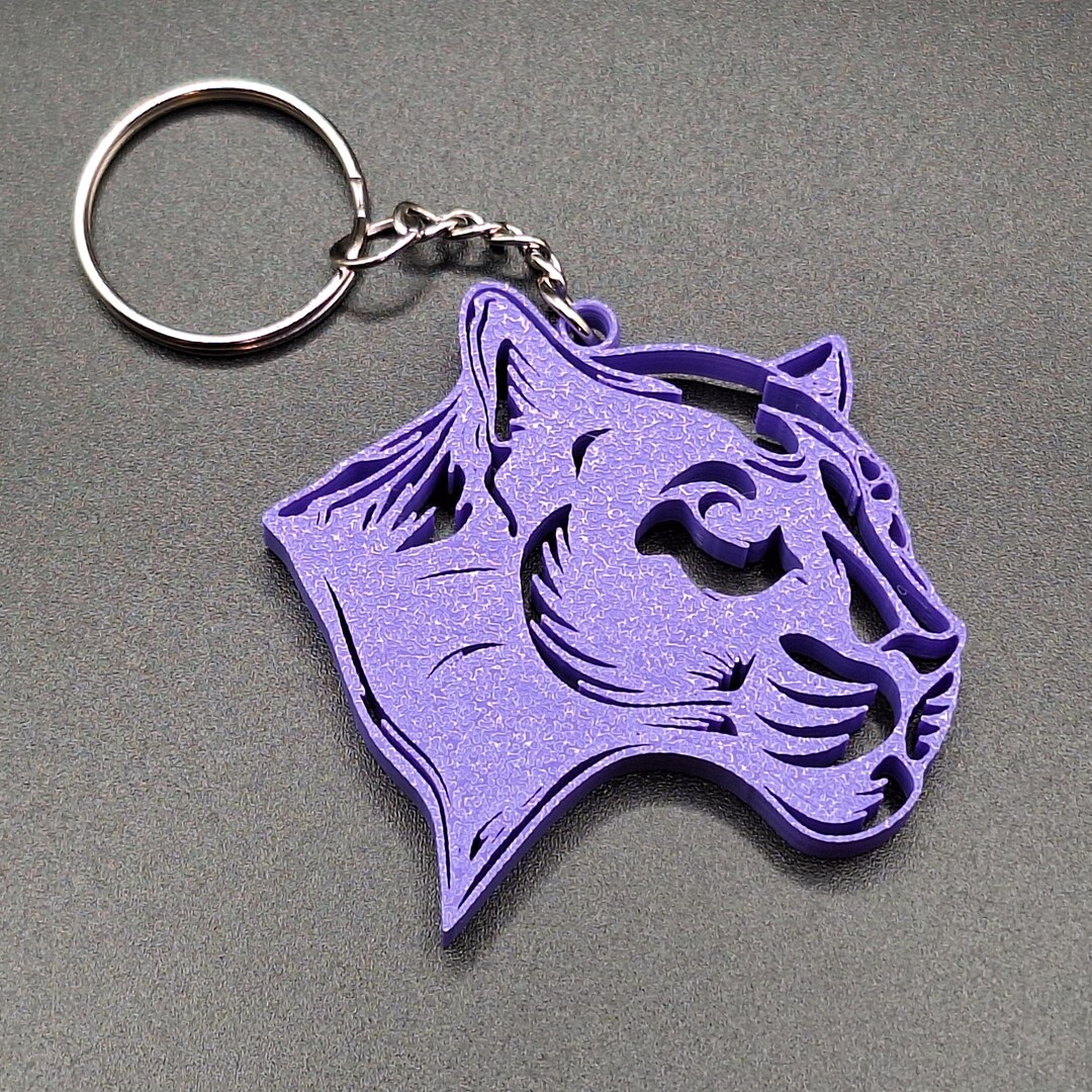 Cute Panther Keychains - Sleek, Handcrafted Charm With Keyring - Gift ...