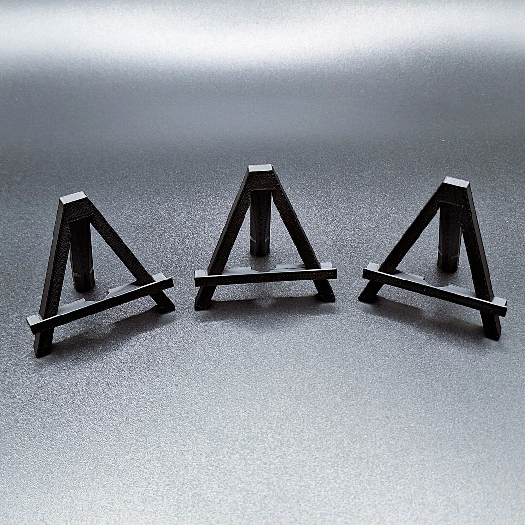 Mini Easel Stand (3 Pack): Customizable Display for Coins, Collectibles ...