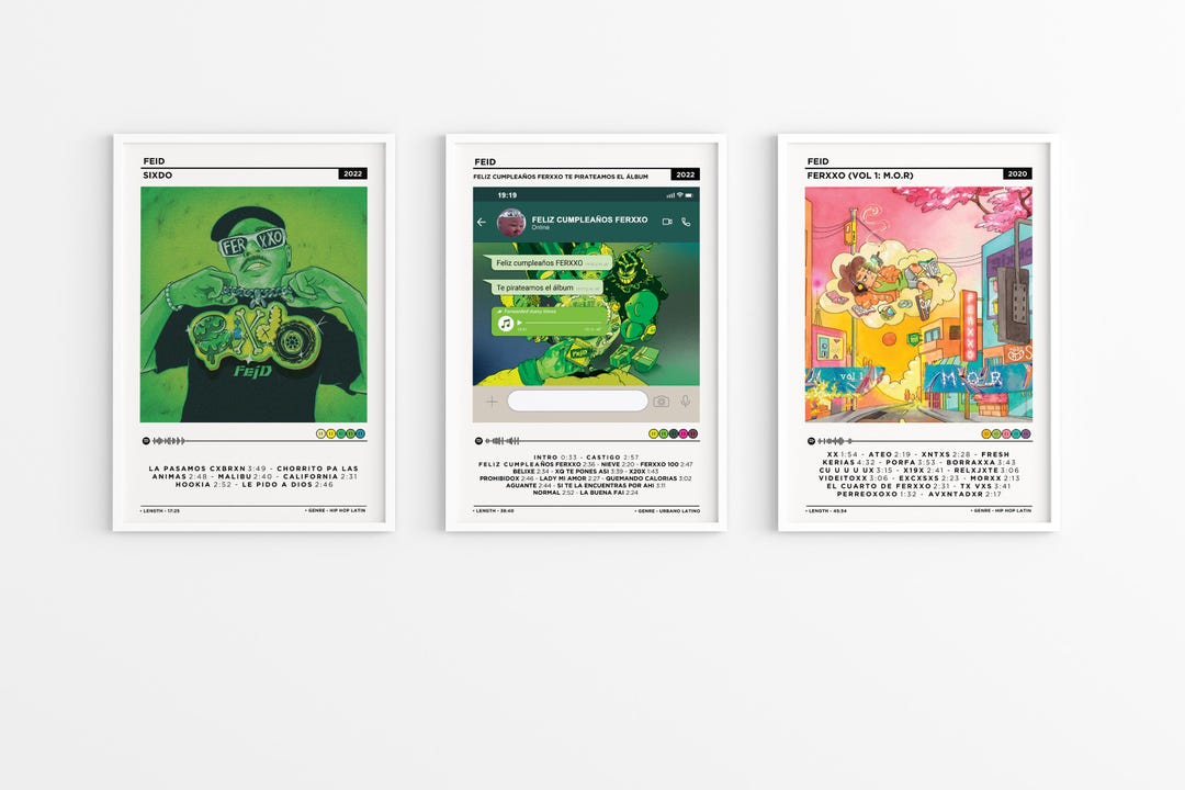 Feid Feliz Cumpleanos Ferxxo, Sixdo, Ferxxo vol 1: M.O.R Album Set ...