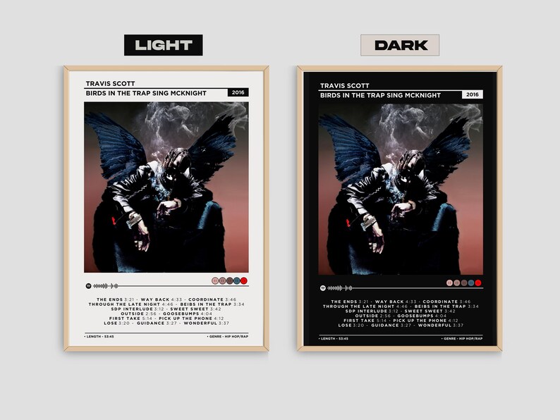 Travis Scott Astroworld, Rodeo, Birds in the Trap Sing Mcknight Album ...