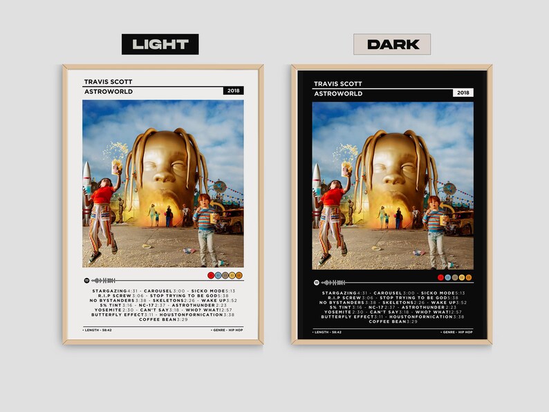 Travis Scott Astroworld, Rodeo, Birds in the Trap Sing Mcknight Album ...