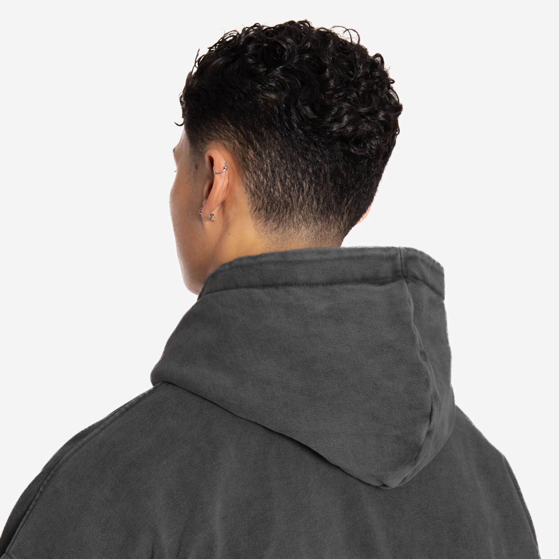 500gsm Blank Acid Wash Hoodie Ultra Heavyweight Oversized Blank Vintage ...