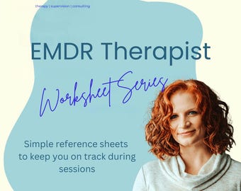 EMDR Worksheet: Phases 3 Through 8 - Etsy