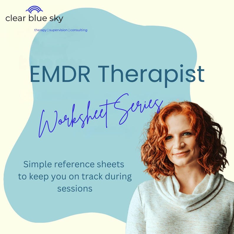 EMDR Worksheet: Phases 3 Through 8 - Etsy