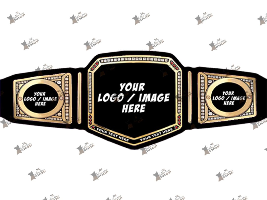 Custom Championship Belt: Personalized Trophy - Wrestling, Boxing ...
