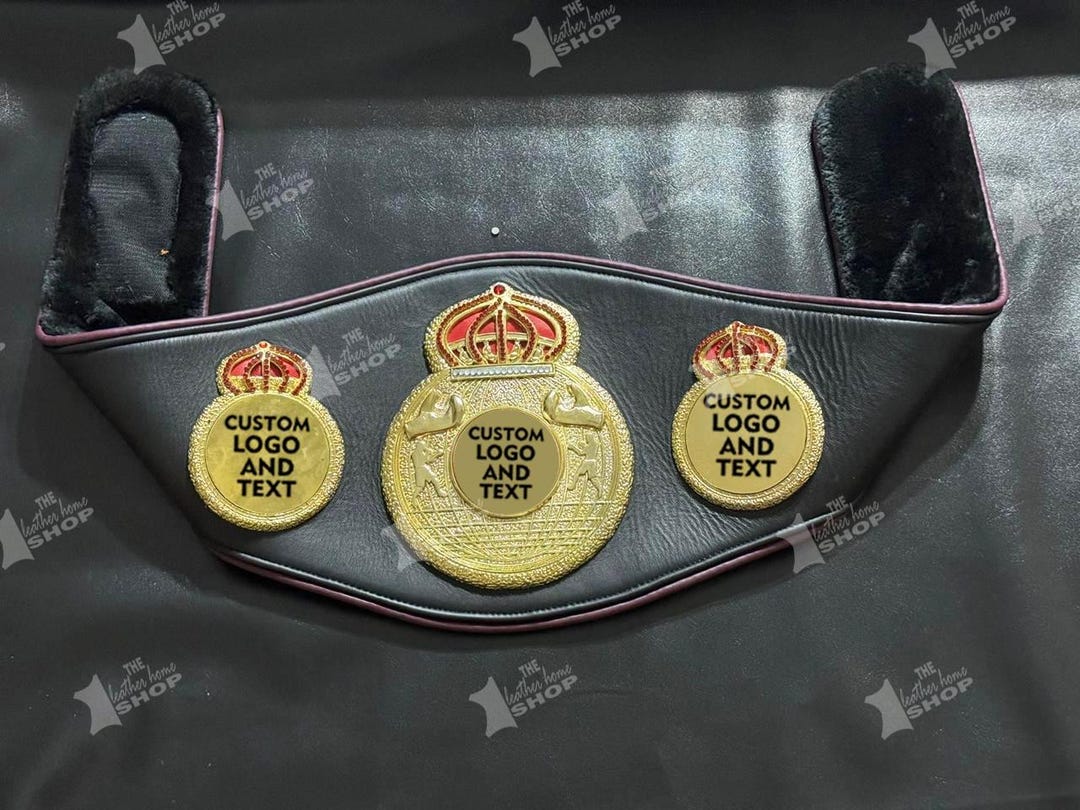 Custom WBA World Boxing Championship Belt – Premium 3D Replica, Adult ...