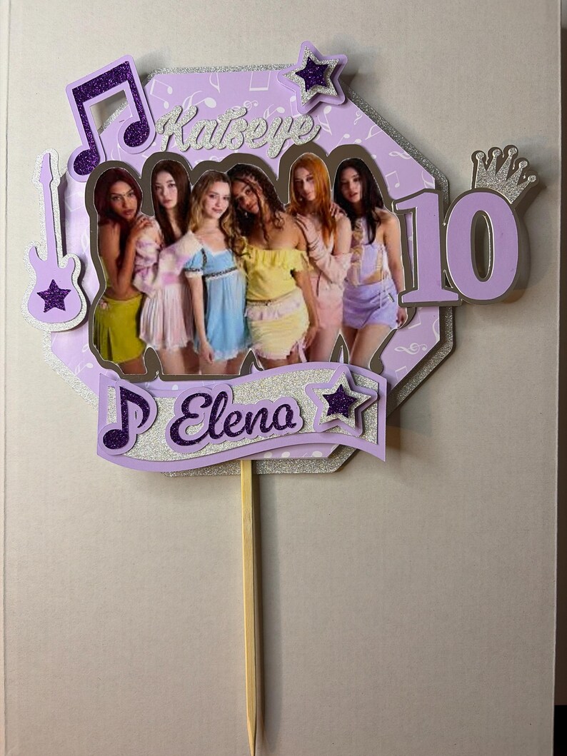 Pop Girl Band | Cake Topper | Girl Band Theme | Cake Decoration ...