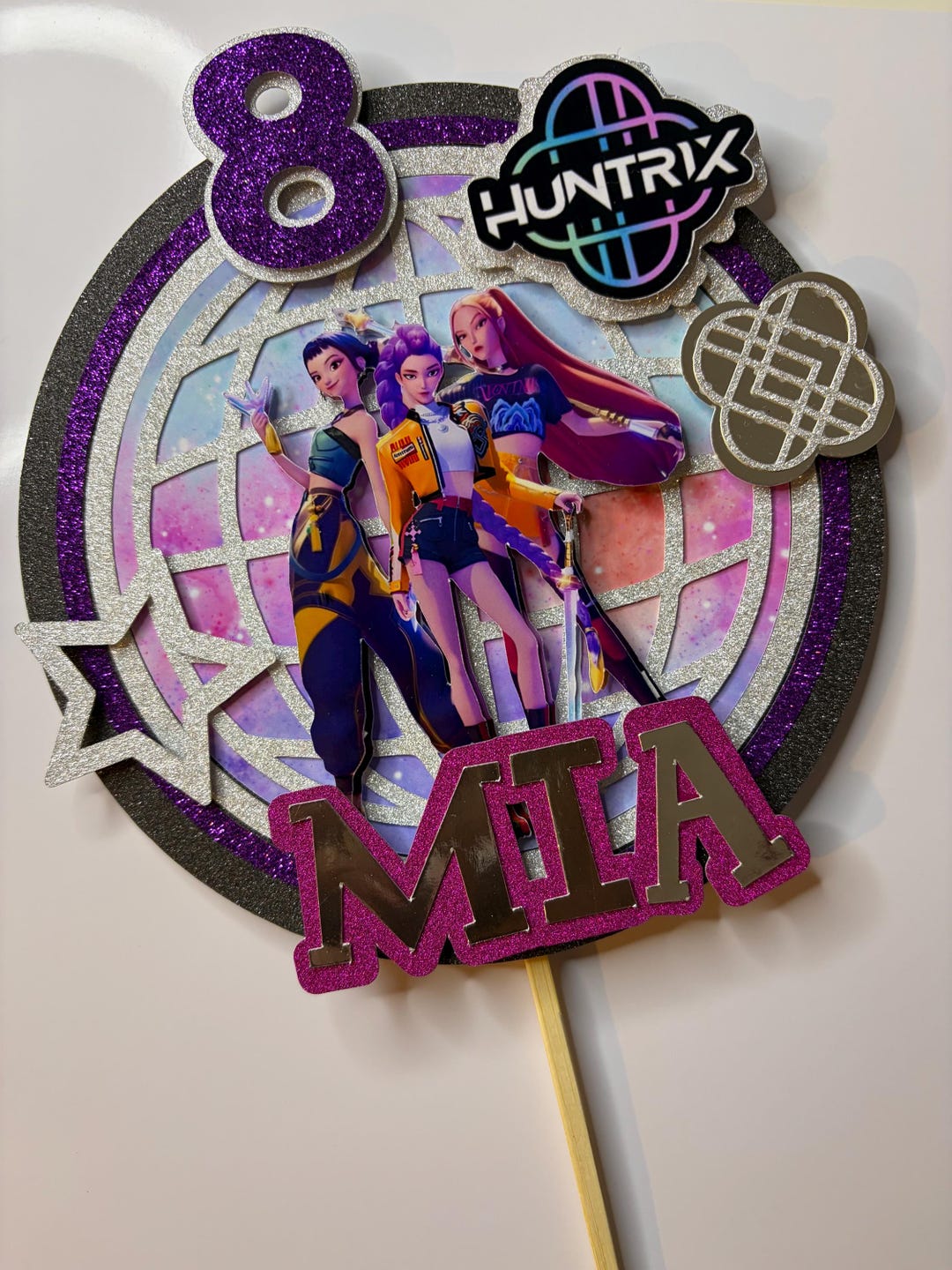 K-pop | Cake Topper | K-pop Theme | Cake Decoration | Handmade | Party ...