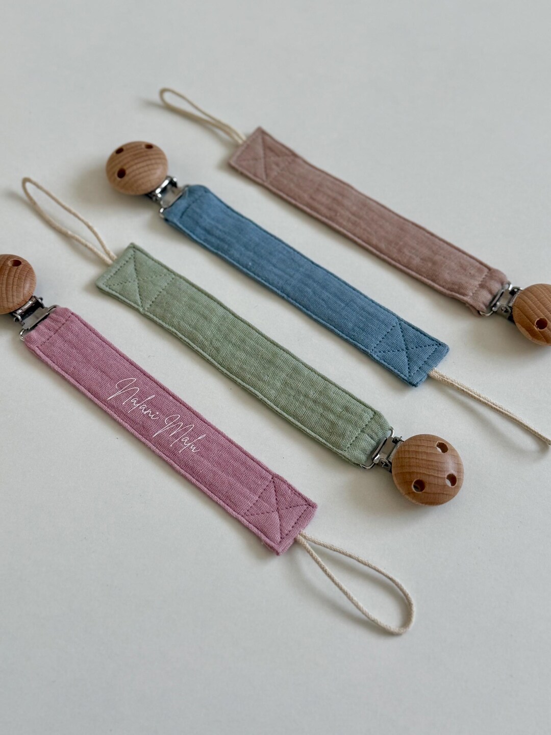Personalized Pacifier Chain - Etsy