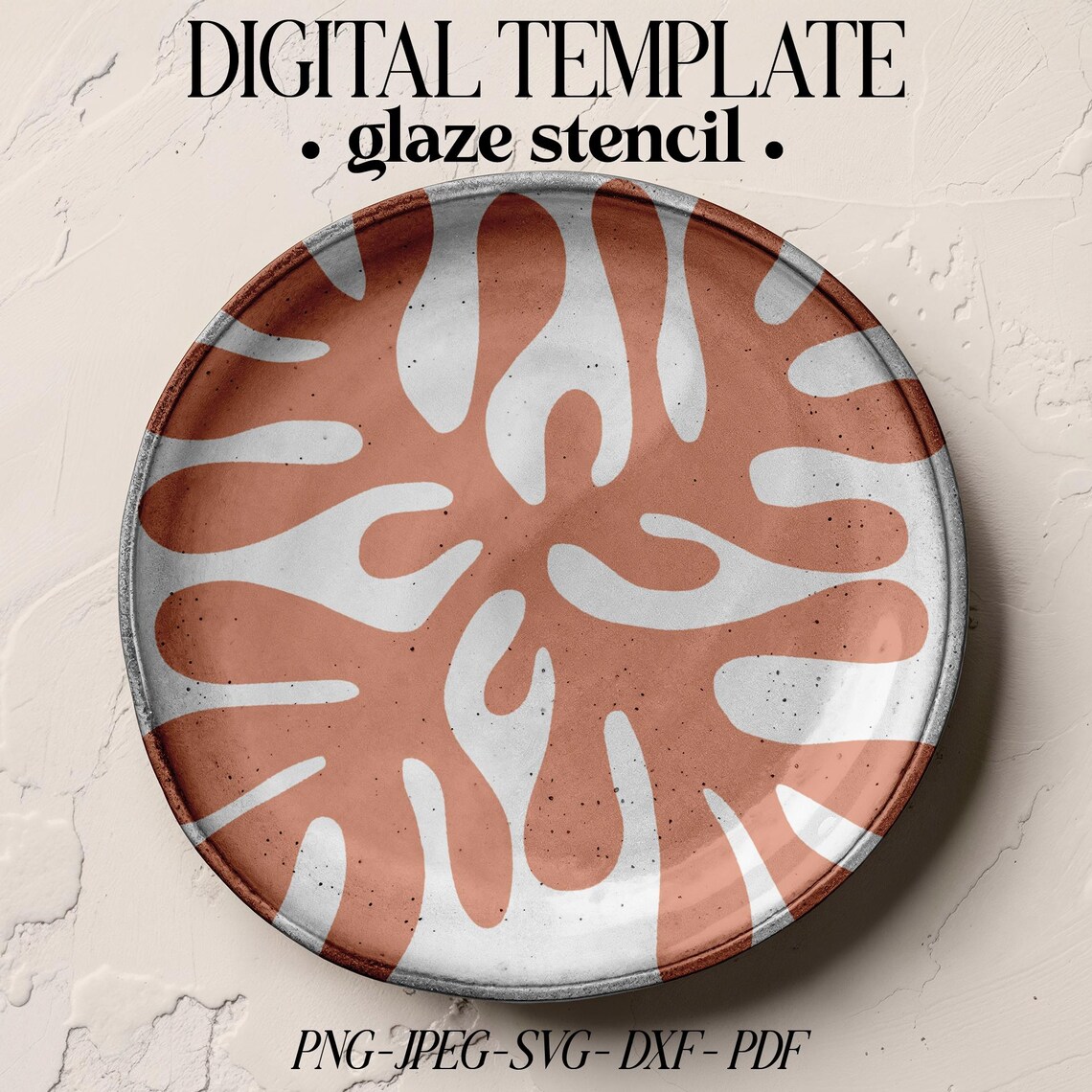 Glaze Stencil Sheet for Craft Cutter | Cut Pattern for Glaze | Glazing ...