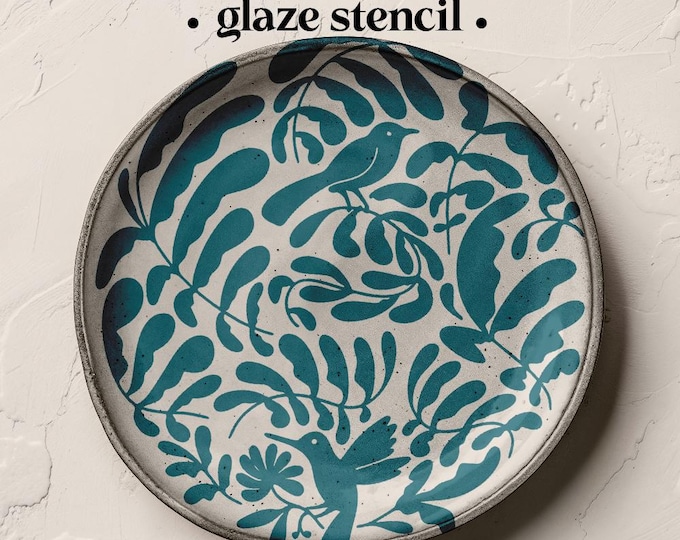 Glaze Stencil Sheet for Craft Cutter Cut Pattern for Glaze Glazing ...