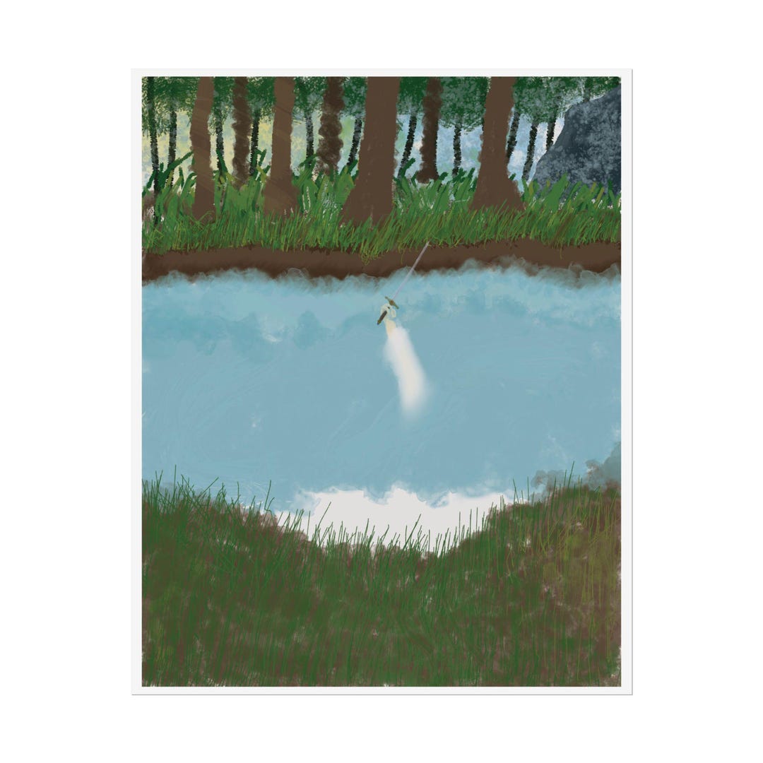 The Lakes Offering, Fantasy Poster - Etsy