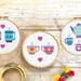 Tea Time Trio Cross Stitch Pattern Bundle: Instant Download PDF Chart ...