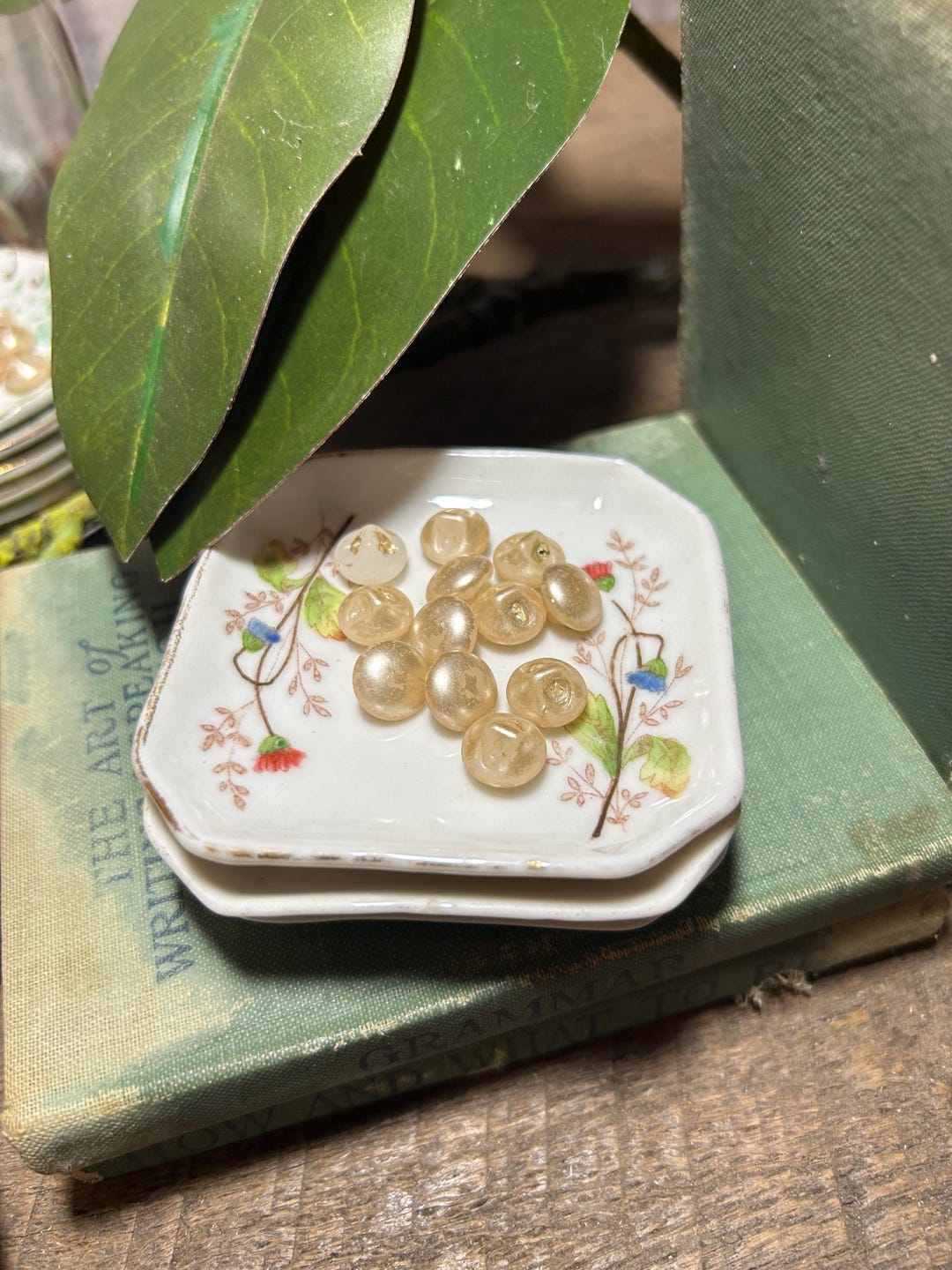 Antique Butter Pat - Etsy