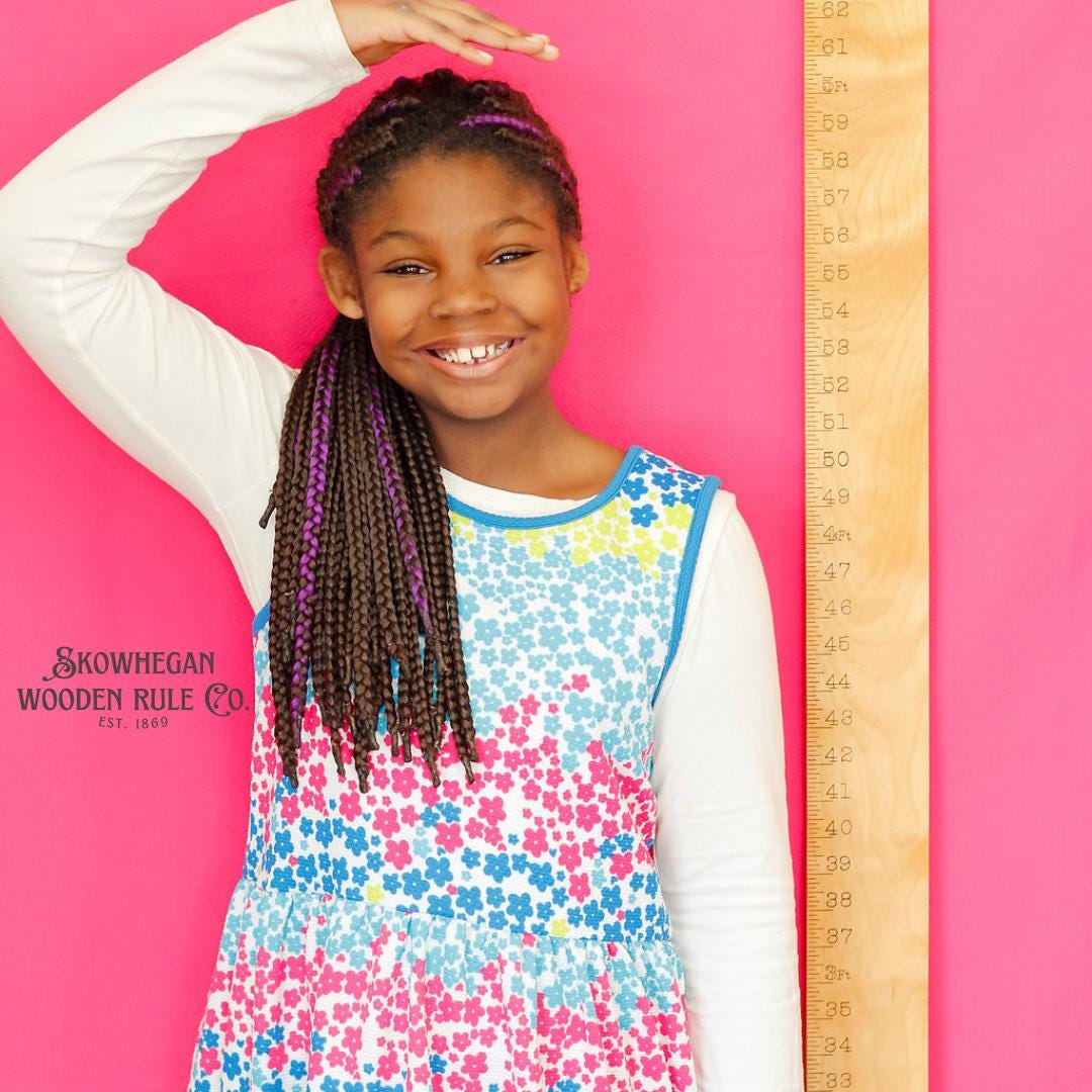 Measure the Moments- Personalized Wooden Growth Ruler - Baby Gift Item ...