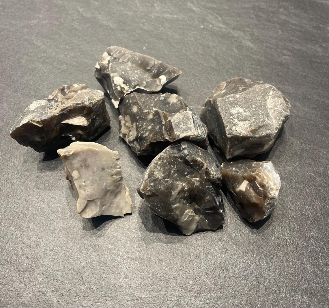 Flint for Firemaking, Flint for Steel Striker, Firestarter, Variety ...