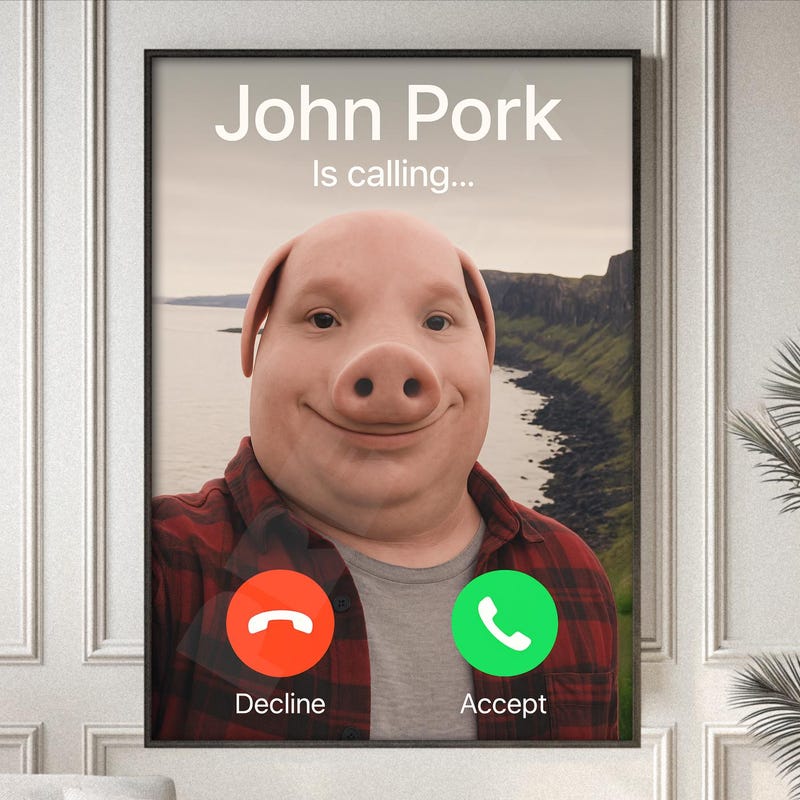 John Pork - Etsy