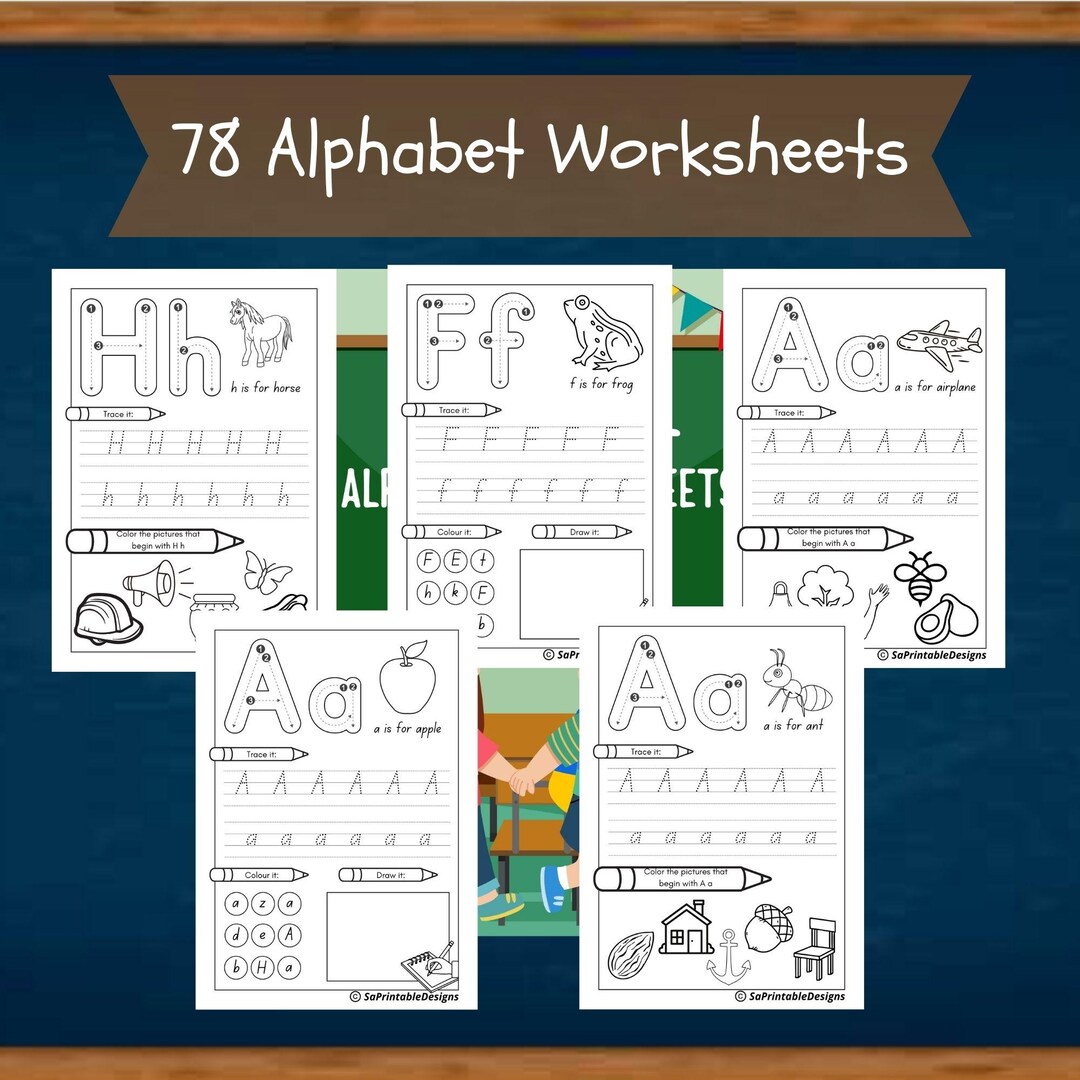 78 Printable Alphabet I Know My Letters Worksheets. Preschool ...