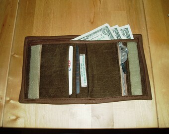 Velcro wallet | Etsy